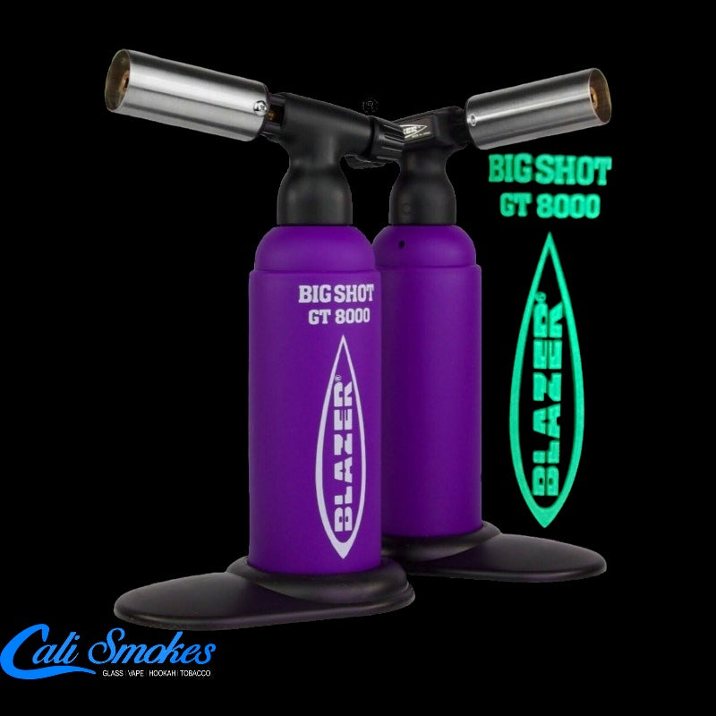 BLAZER BIG SHOT TORCH GT 8000 PURPLE LIMITED EDITION GLOW IN THE DARK ...