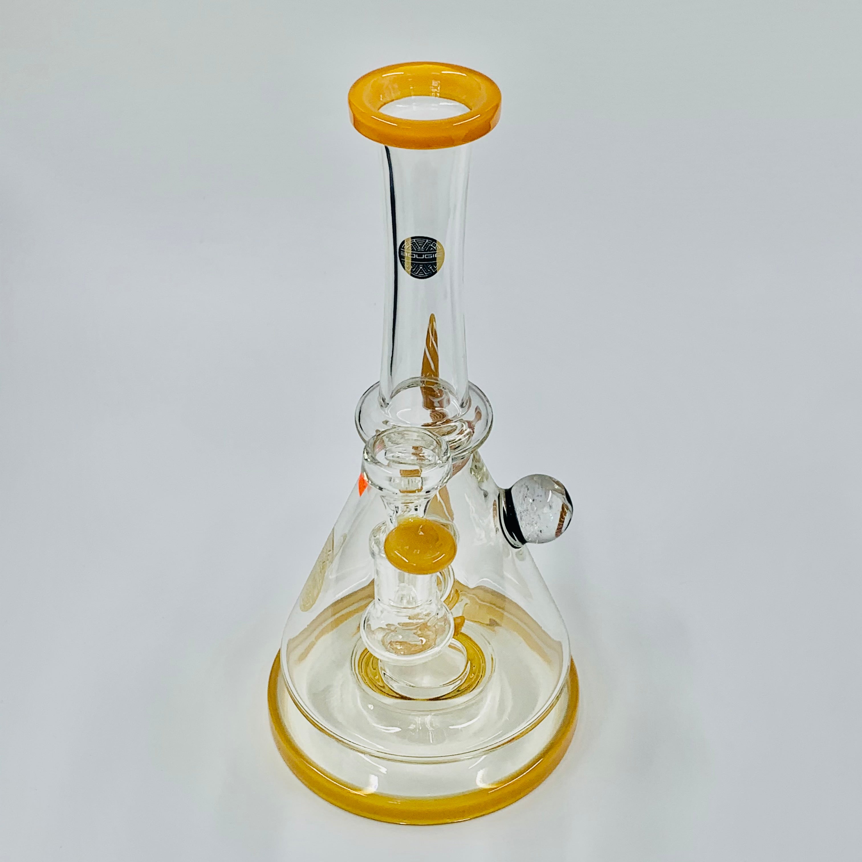 BOUGIE 10'' YELLOW FLOATING BEAKER BONG – Cali S Market